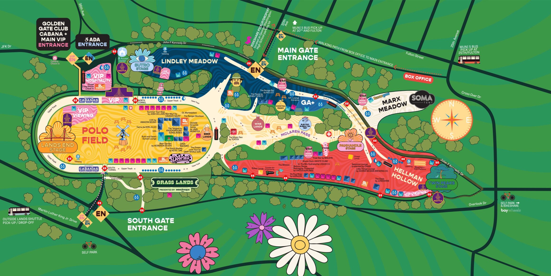Outside Lands 2026 Lineup