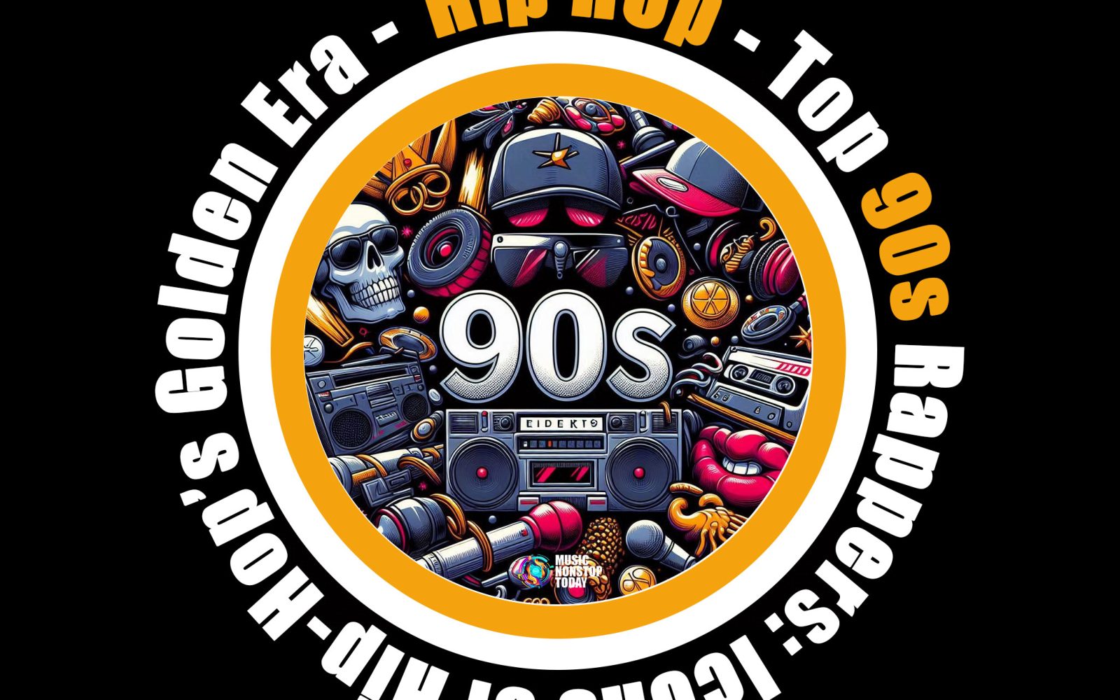 Top 90s Rappers: Icons of Hip-Hop's Golden Era | Music Nonstop Today
