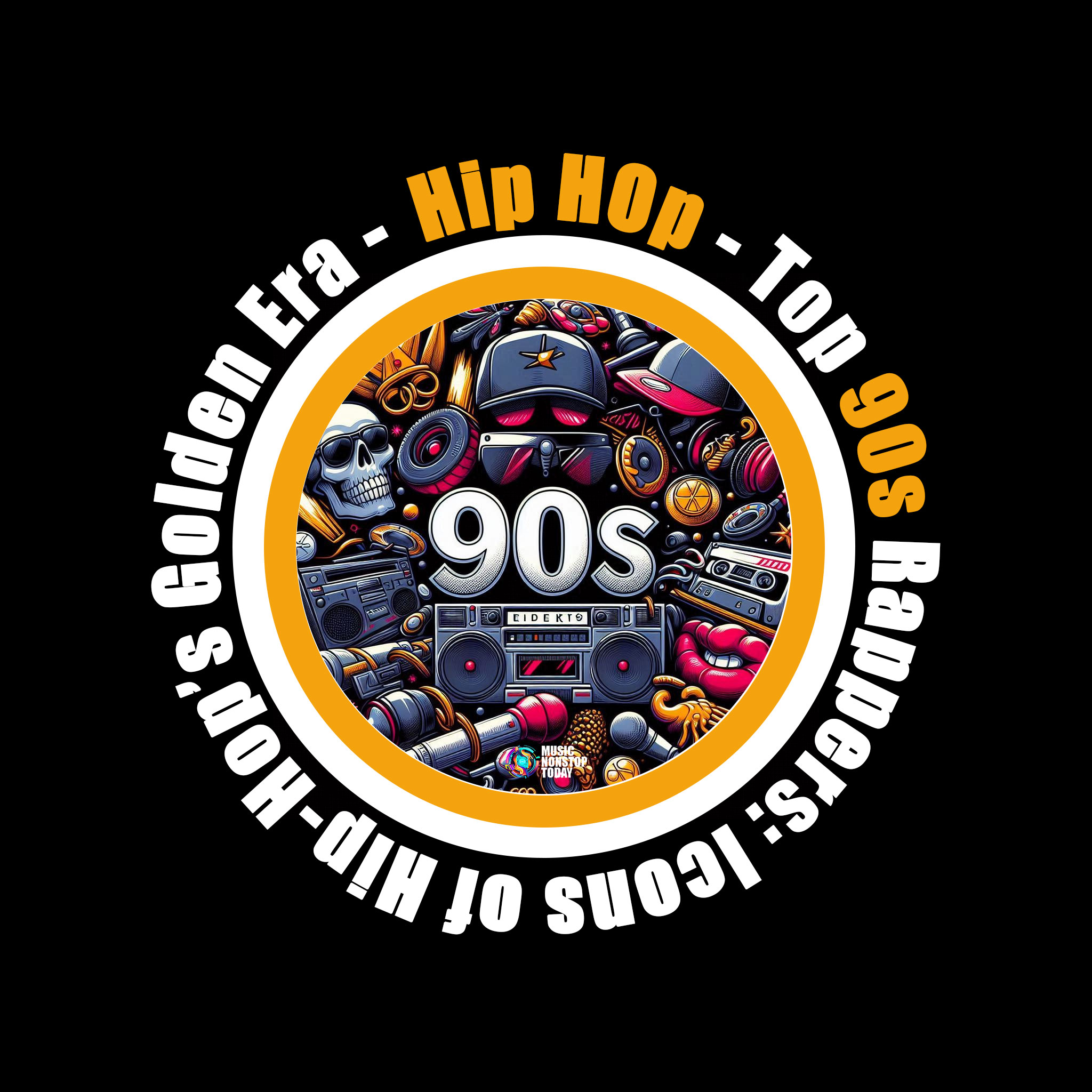 Top 90s Rappers: Icons of Hip-Hop's Golden Era | Music Nonstop Today