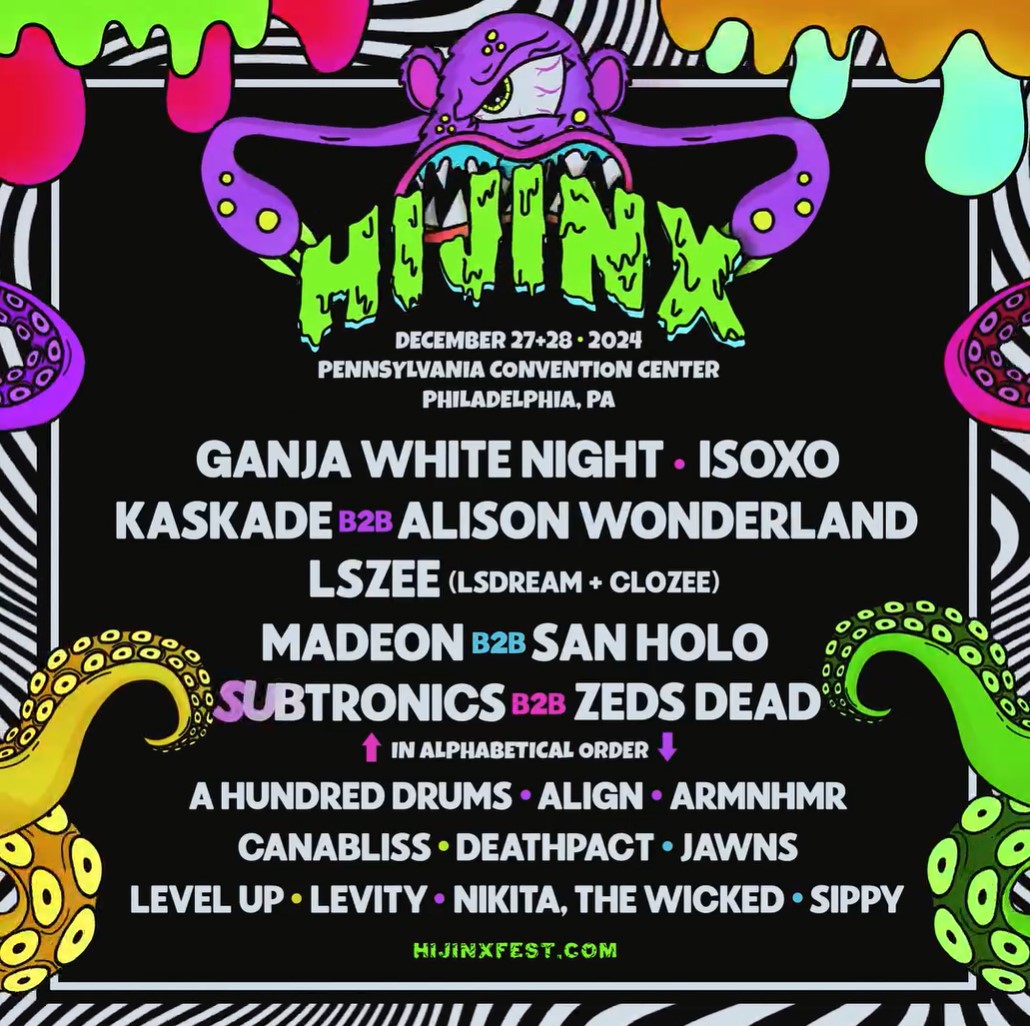 HiJinx Festival 2025 Lineup