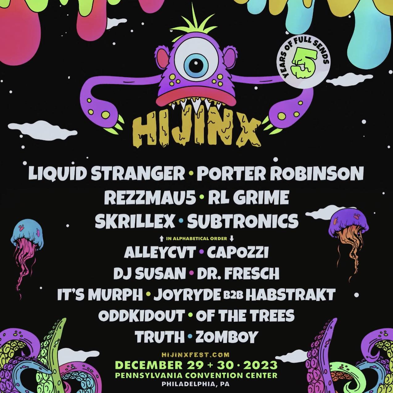 HiJinx Festival 2025 Lineup