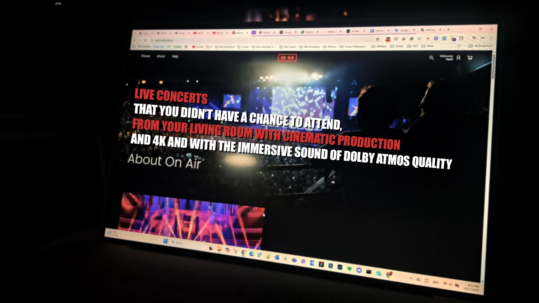 Live Concerts On Demand With Cinematic Production | Music Nonstop Today