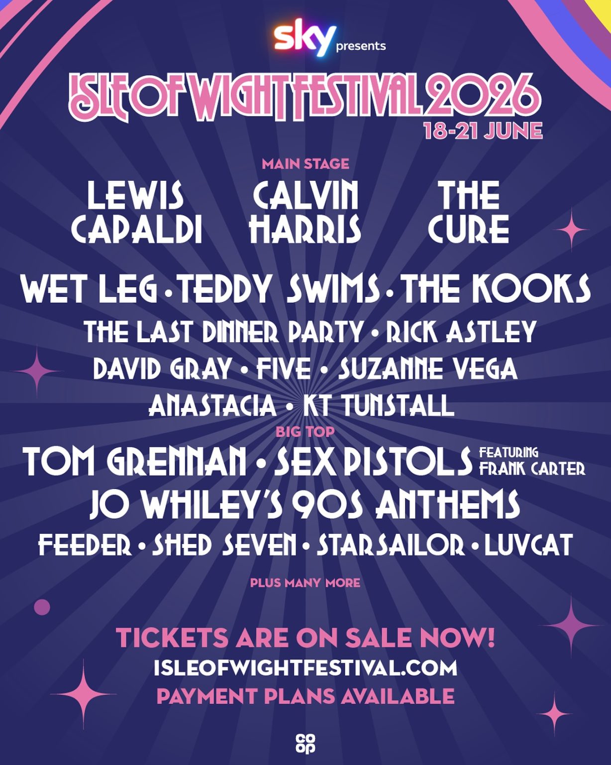 Isle Of Wight Festival 2026 Lineup | Music Nonstop Today